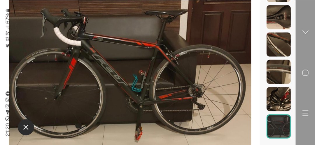 Felt F85 full bike for sale, Sports Equipment, Bicycles & Parts, Bicycles on Carousell