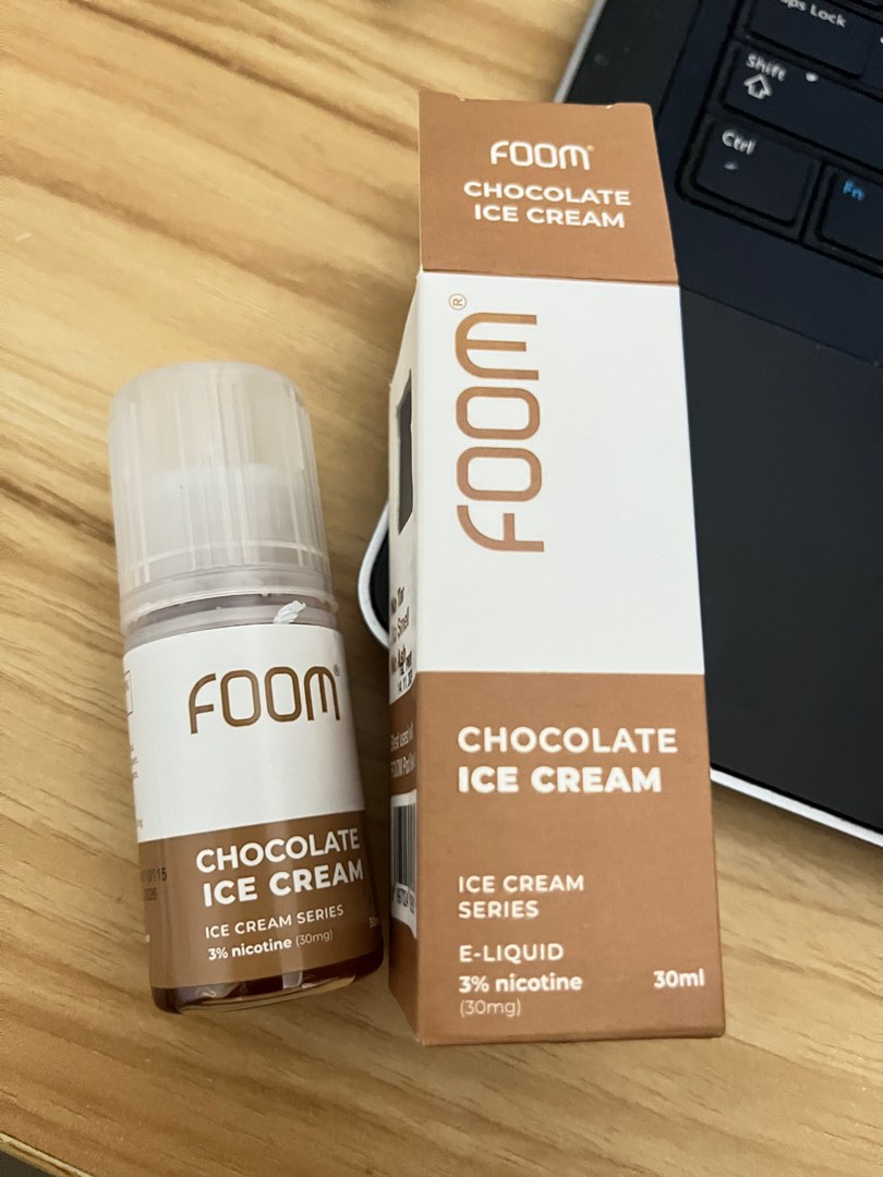 Foom Ice Cream Series - Chocolate Ice Cream, Makanan & Minuman, Minuman ...