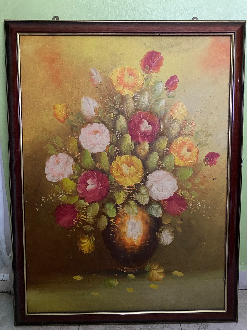 Frame Vintage Original Pelukis, Furniture & Home Living, Home Decor ...