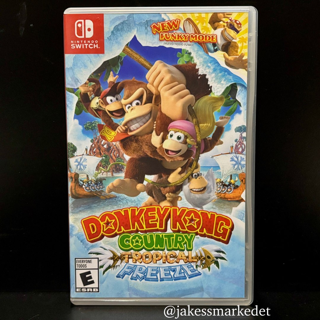 FREE TRACKED MAILING Donkey Kong Country Tropical Freeze Nintendo ...