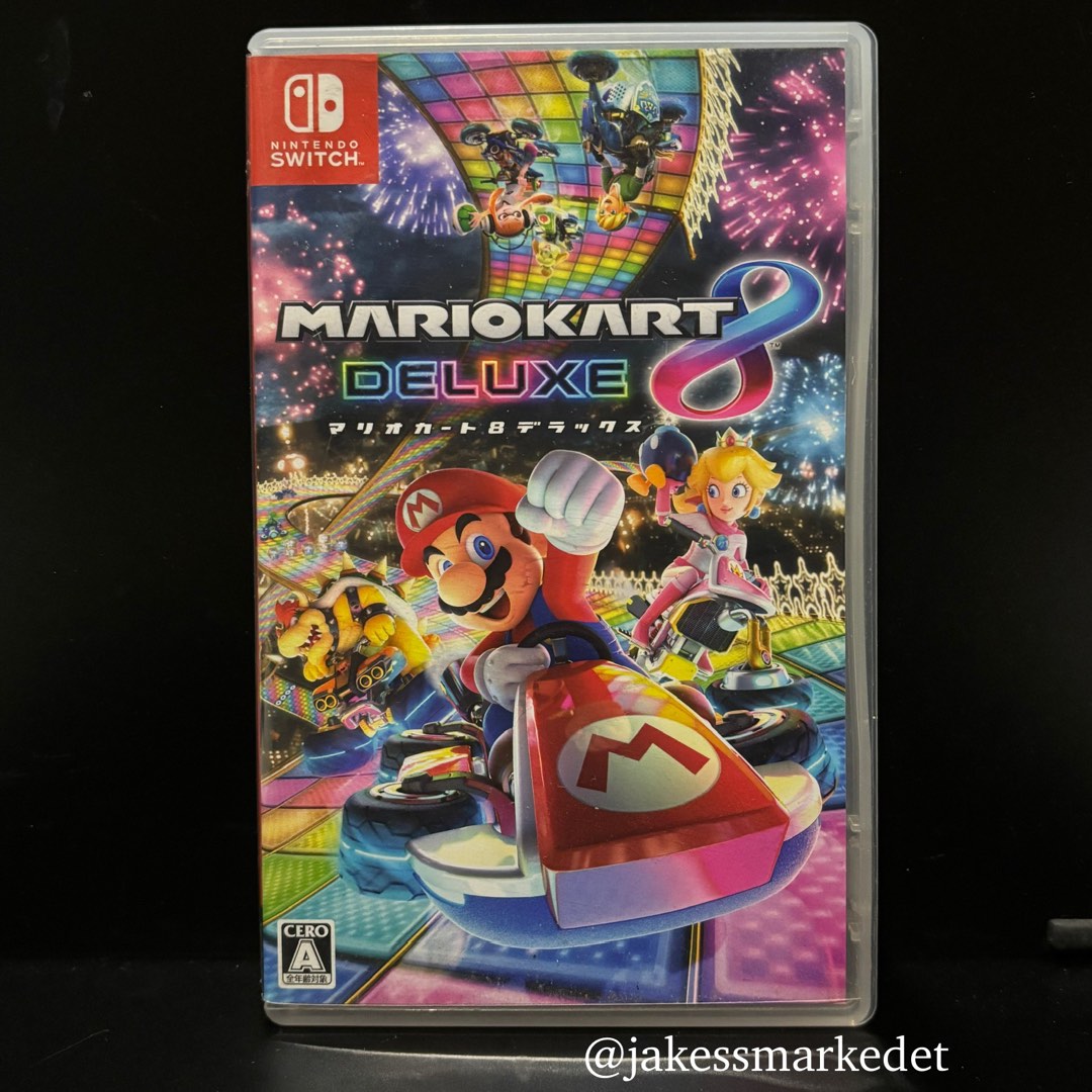 FREE TRACKED MAILING Mario Kart 8 Deluxe Nintendo Switch Games Physical ...