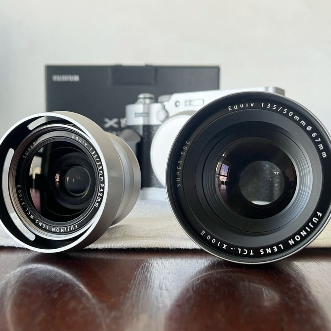 FUJIFILM X100VI 90周年紀念版 香港行貨 未過保養 FULL SET 附送 廣角鏡WCL-X100 II 、遠攝鏡TCL-X100 II、底座、ThumbGrip, 攝影器材 ...