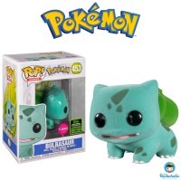 Funko POP! Games Pokemon - Bulbasaur (Flocked) [ECCC Exclusive] #453 ...