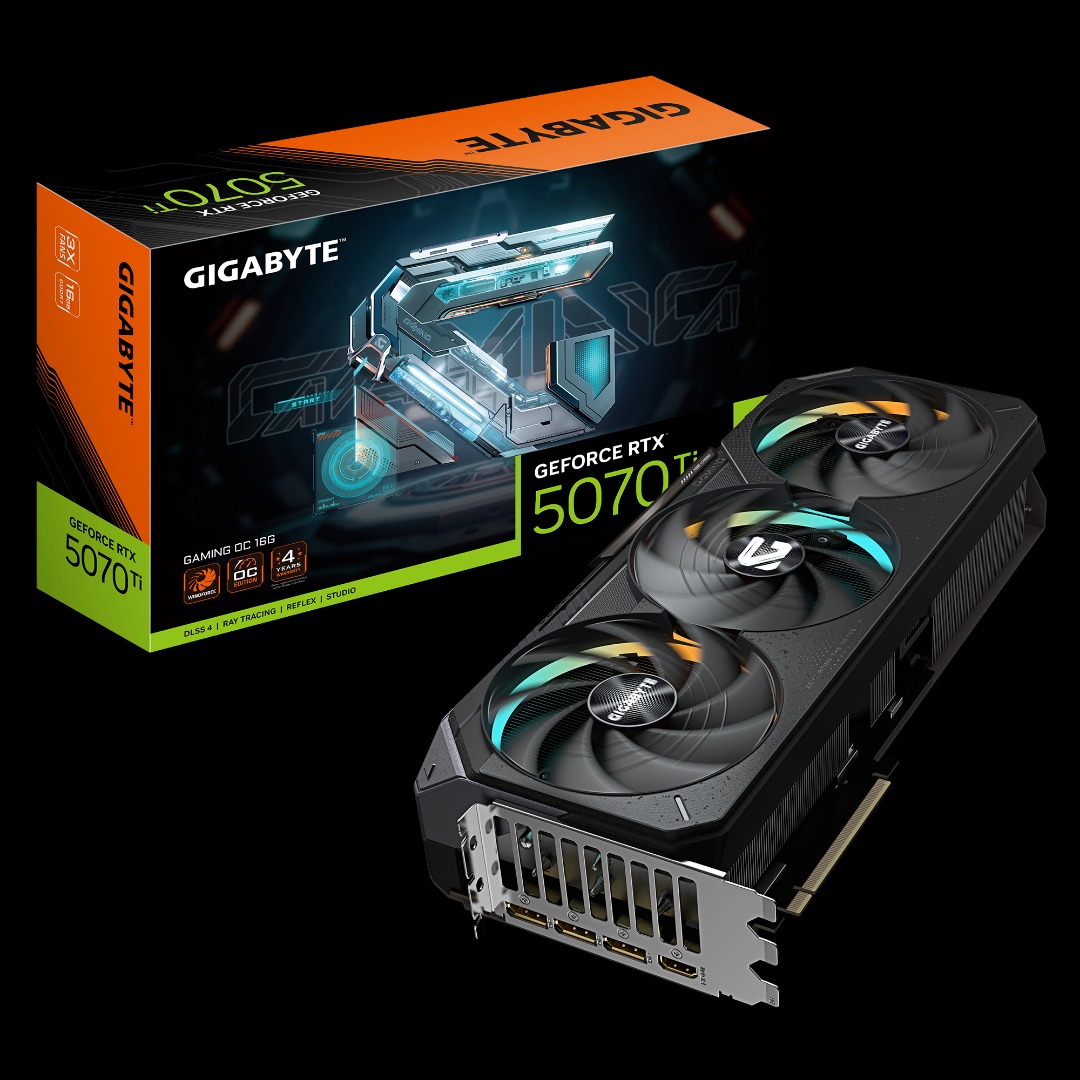 Gigabyte GeForce RTX 5070 Ti GAMING OC 16G, Computers & Tech, Parts ...