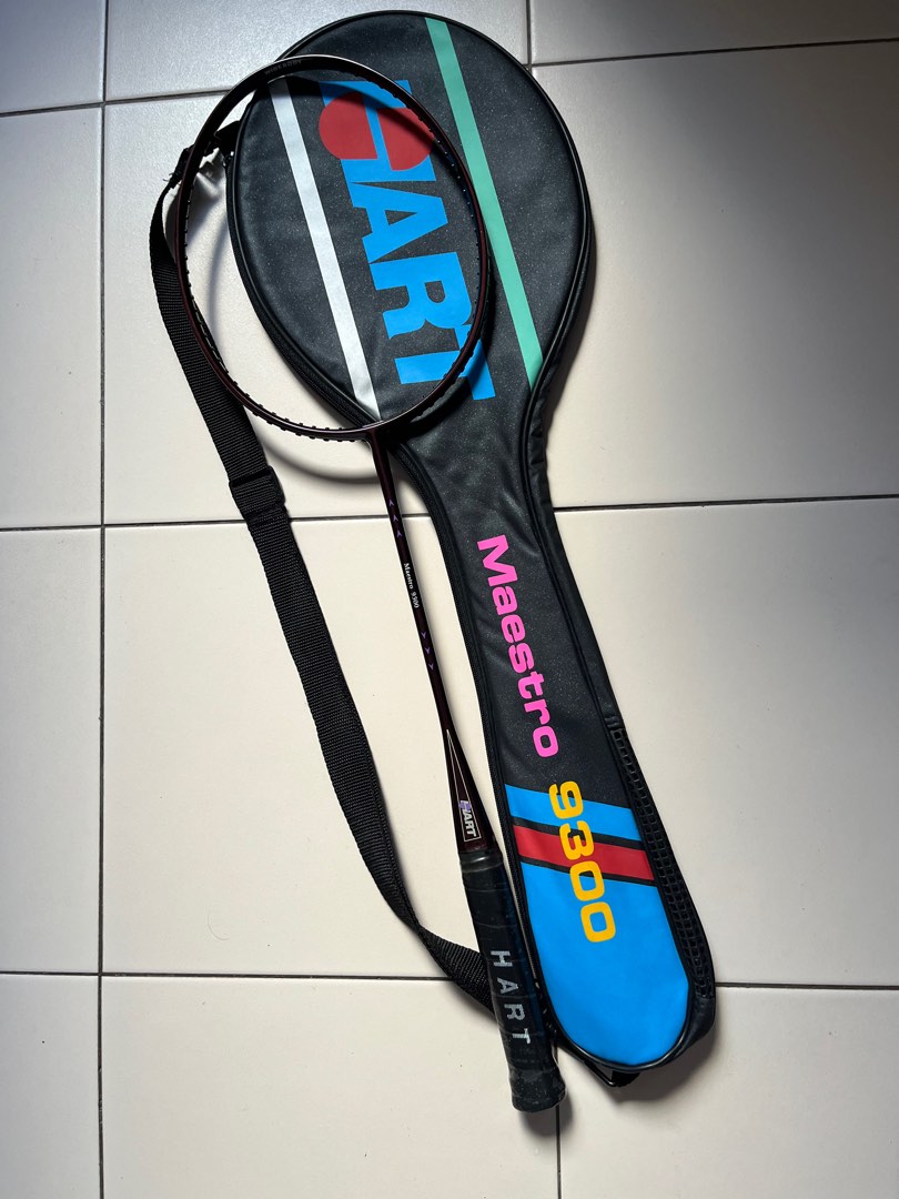 Hart badminton racket Maestro 9300, Sports Equipment, Sports & Games ...