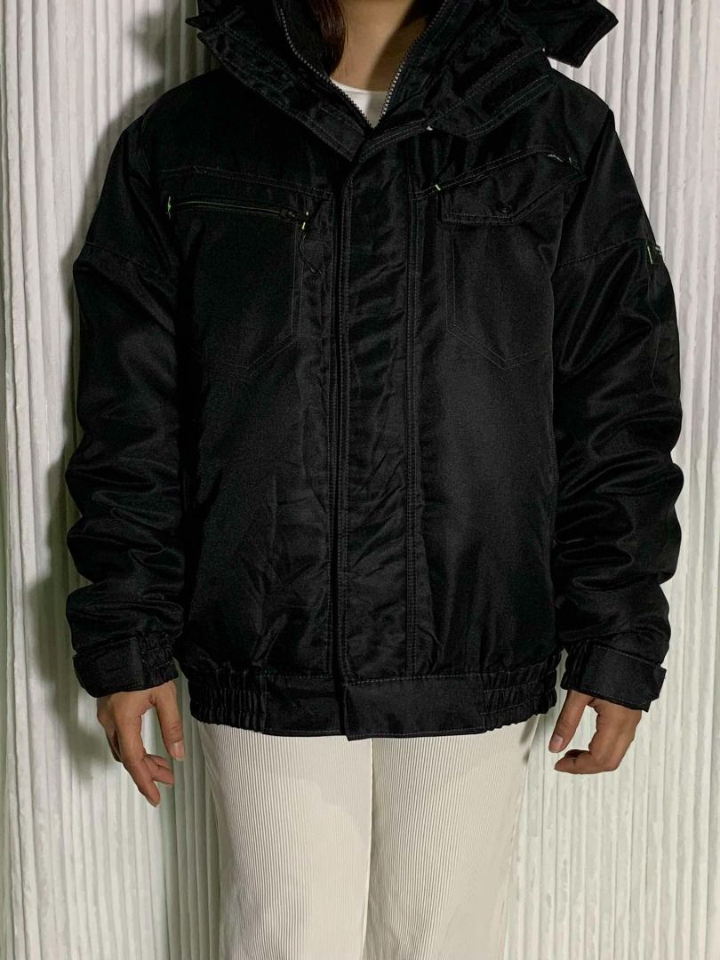 HEAT ASSIST DOUBLE FLAP MEN'S PADDED JACKET (Detachable hood), Women's ...