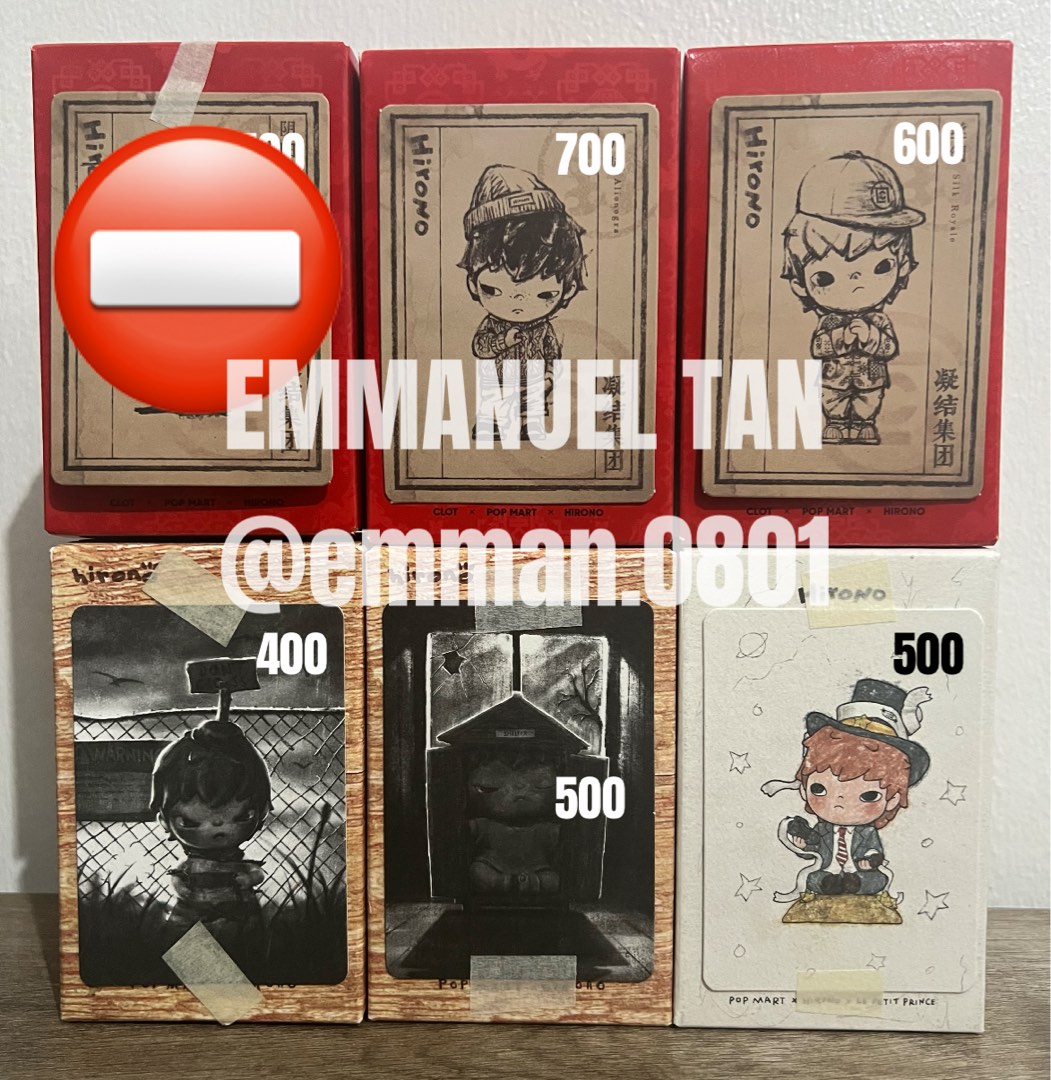 HIRONO (ALIENEGRA, SILK ROYALE, TRAFFIC CONE, MANTLE CLOCK, THE ...