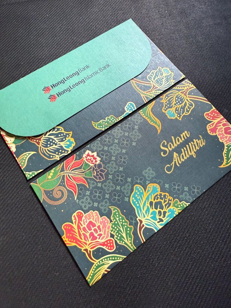 Hong Leong Green Packet / Red Packet / Angbao / Hongbao / Hari Raya ...