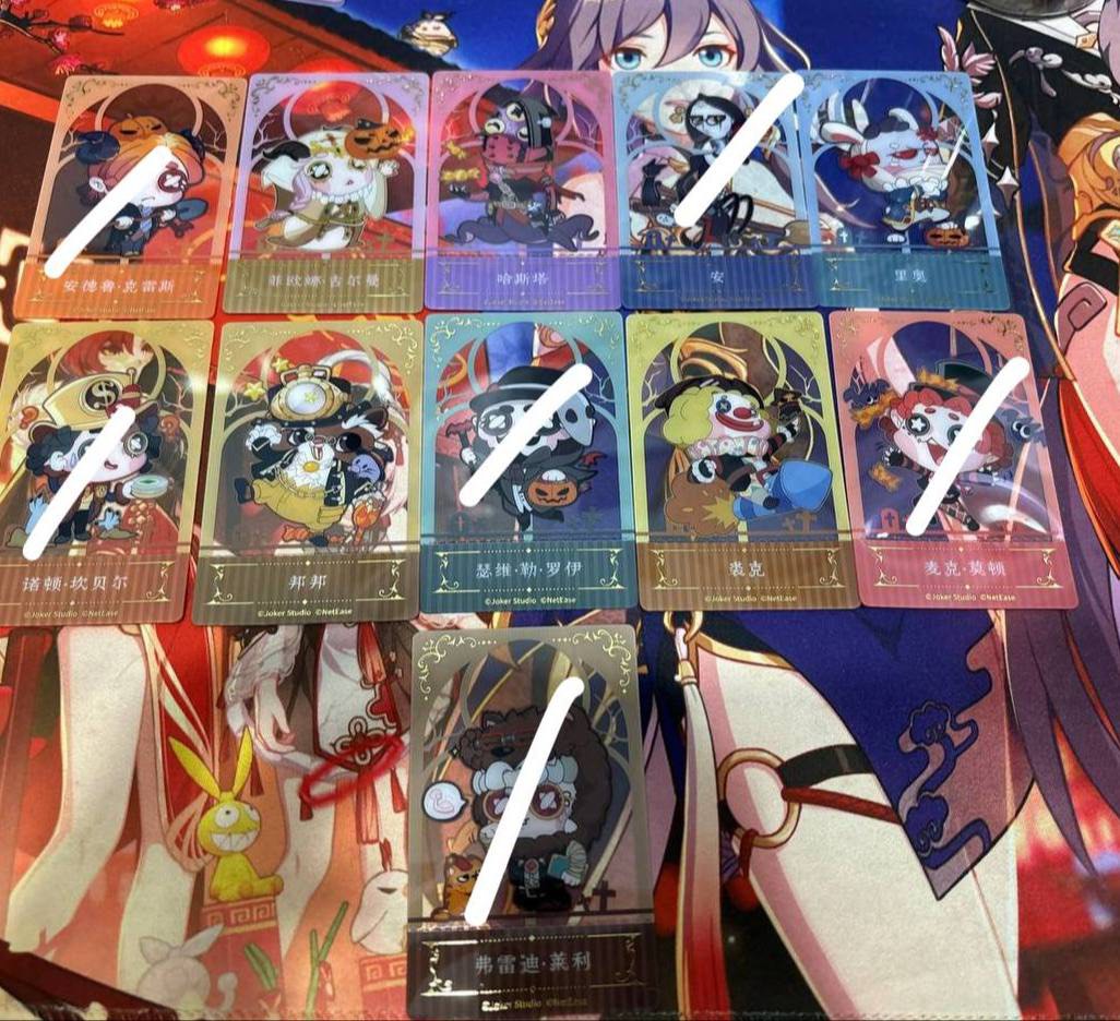 Idv miniso collab cards, Hobbies & Toys, Toys & Games on Carousell