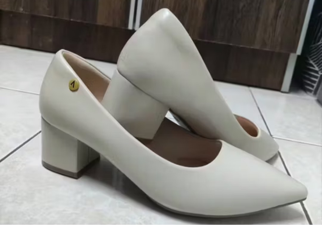 Ijmal Gia Basic - Nude Block Heels, Women's Fashion, Footwear, Heels on Carousell