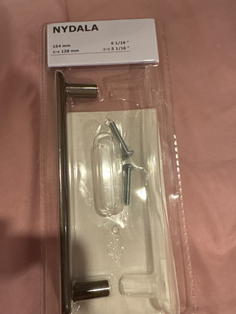 IKEA NYDALA Cabinet Handle, Furniture & Home Living, Home Improvement ...