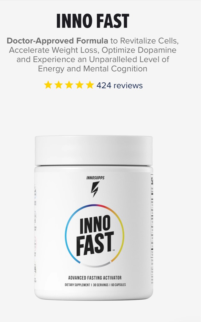 INNO FAST ADVANCED FASTING ACTIVATOR (Price drop from $93 to $65 ...