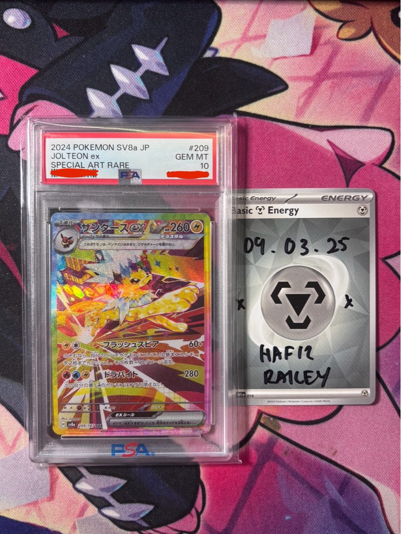 Jolteon SAR Terastal Festival PSA 10, Hobbies & Toys, Collectibles ...