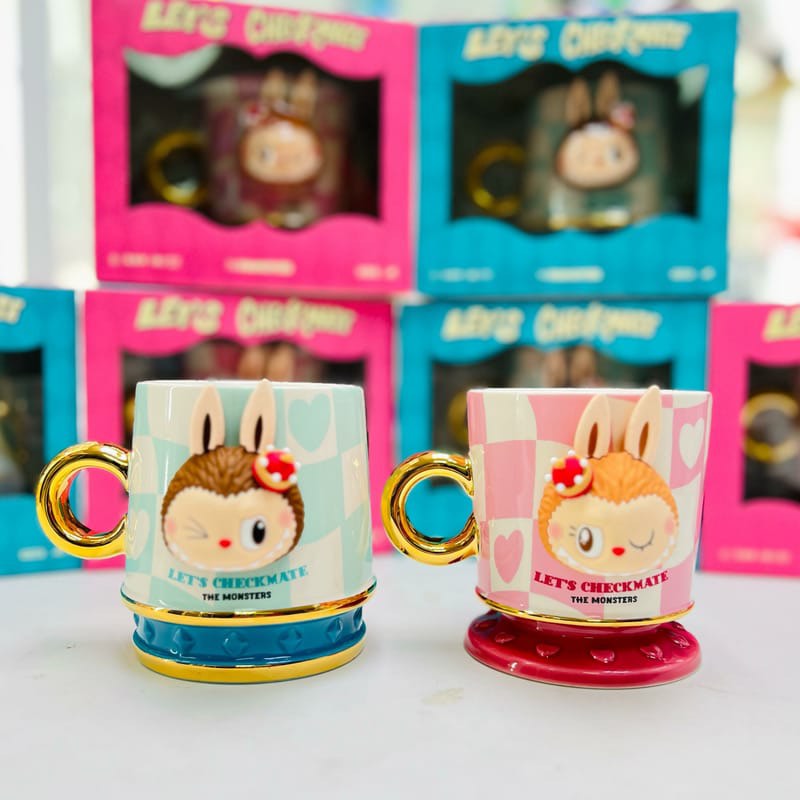 Labubu Checkmate Mug Cup, Hobbies & Toys, Memorabilia & Collectibles ...