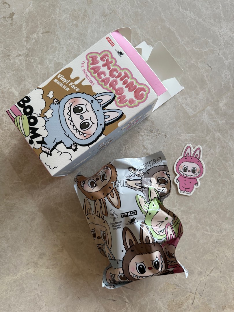 Labubu exciting macaron Lychee Berry, Hobbies & Toys, Toys & Games on ...