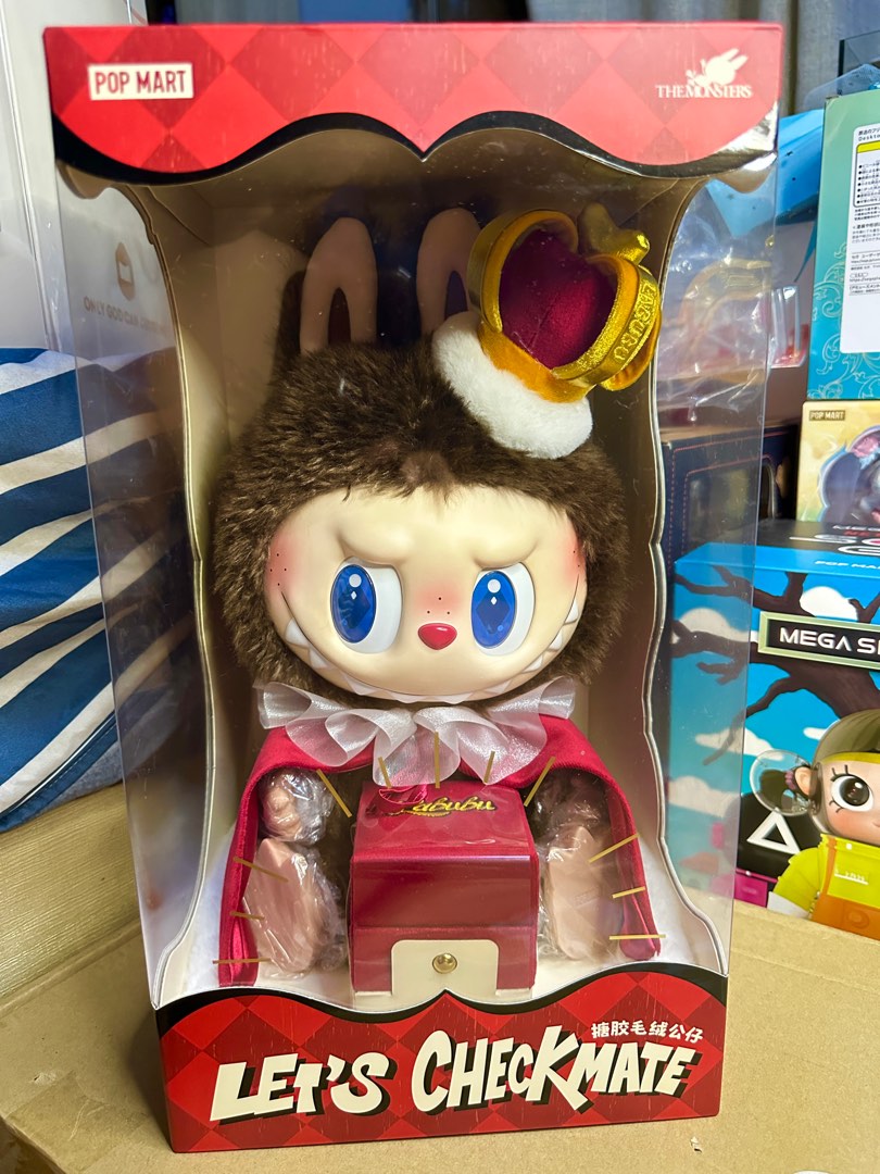 Labubu LET'S CHECK MATE, Hobbies & Toys, Toys & Games on Carousell