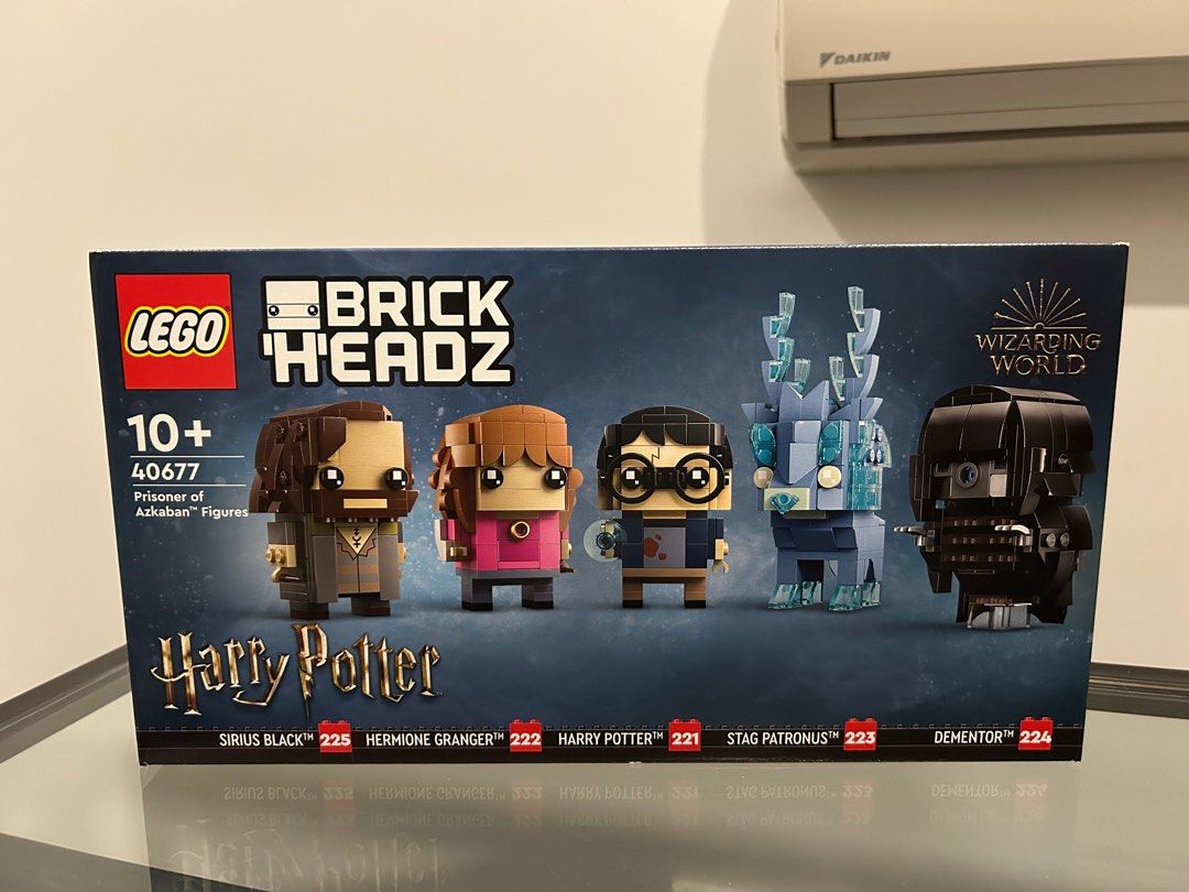 LEGO Harry Potter Brickheadz 40677 Prisoner of Azkaban Figures, Hobbies ...