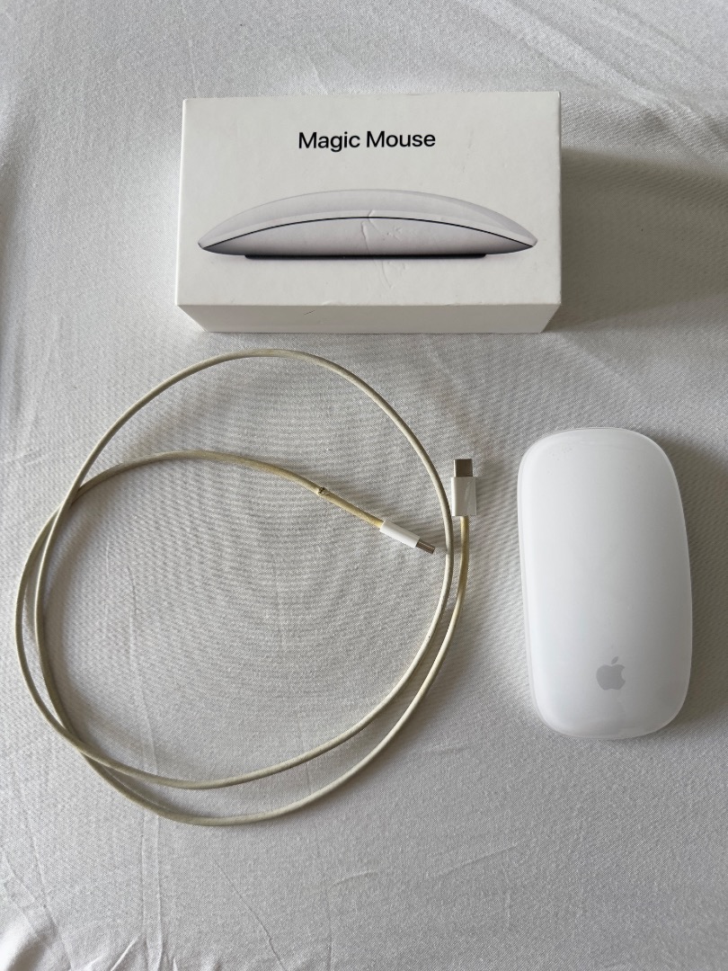 Magic Mouse (2nd Gen) White Multi-Touch Surface, Computers & Tech ...