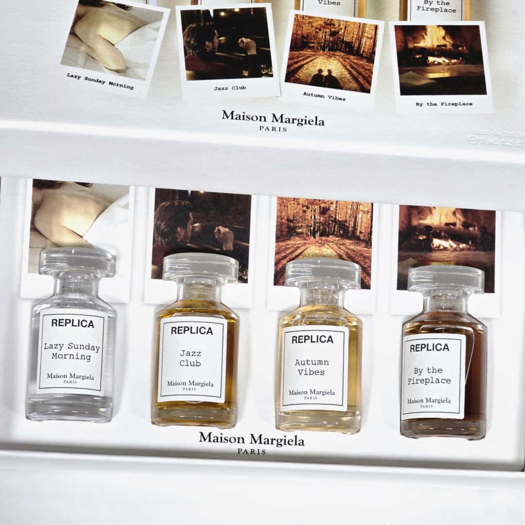 MAISON MARGIELA REPLICA (U) MINI SET EDT 4 X 7ML ORIGINAL PERFUME ...