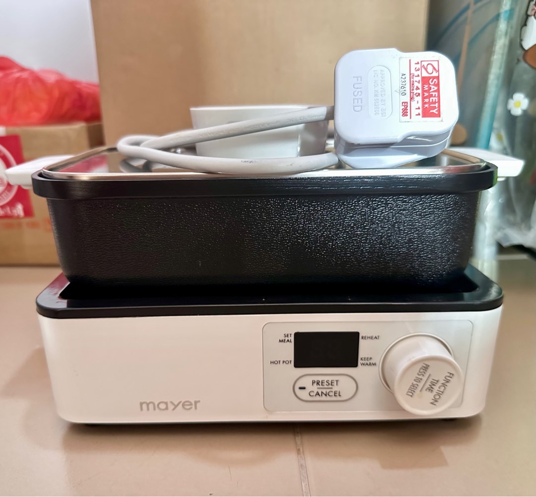 Mayer Mini hotpot for Individual, TV & Home Appliances, Kitchen Appliances, BBQ, Grills ...