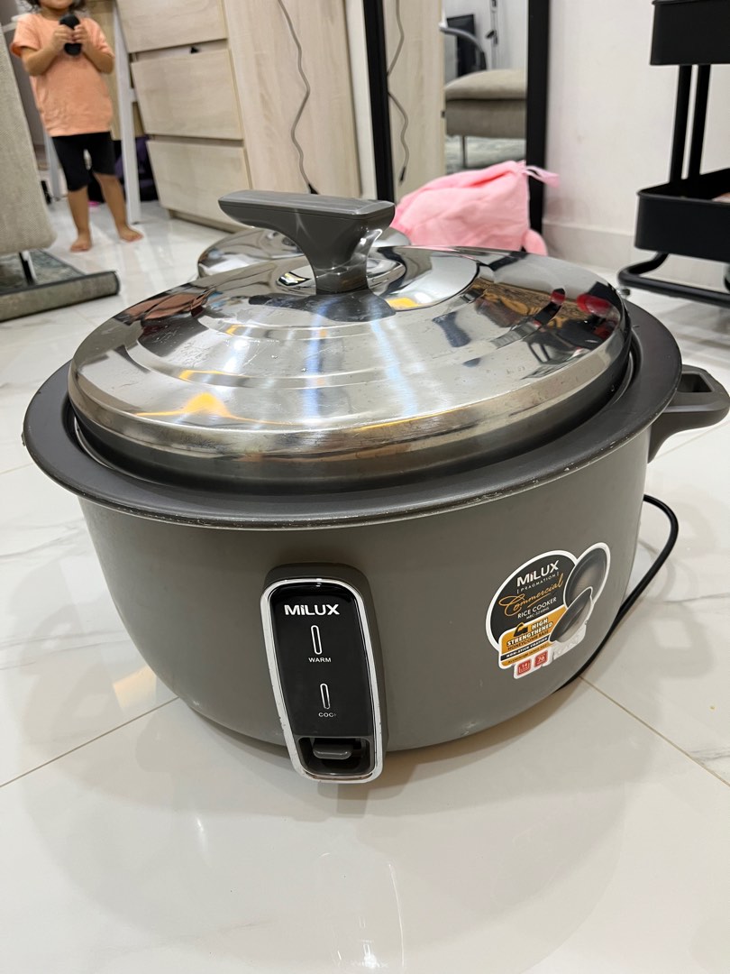 Milux 14L Commercial Electric Rice Cooker, TV & Home Appliances ...