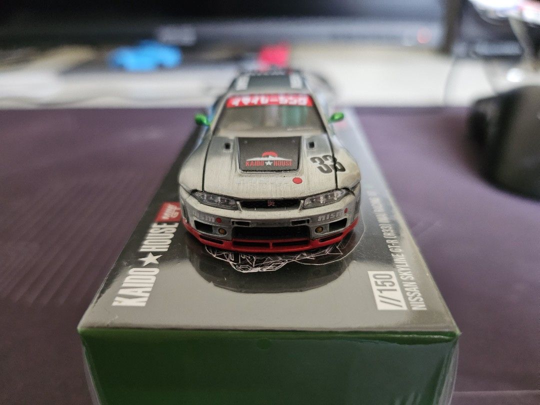 Mini GT Kaido House Nissan Skyline GT-R R33 Imai Racing V1 Green ...