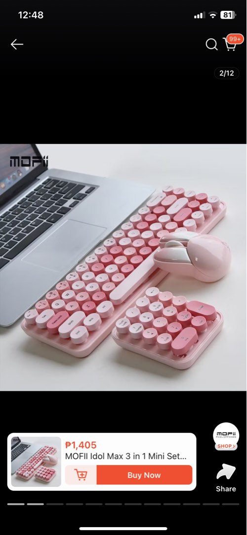 mofii wireless keyboard, Computers & Tech, Parts & Accessories ...