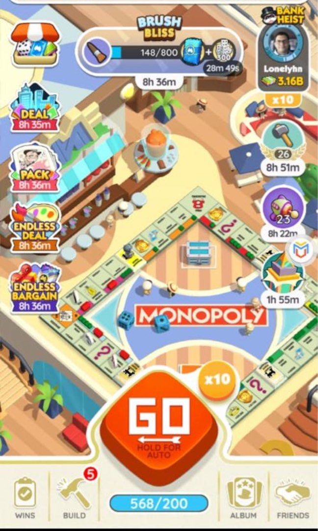 Monopoly go dice boosting, Hobbies & Toys, Toys & Games on Carousell