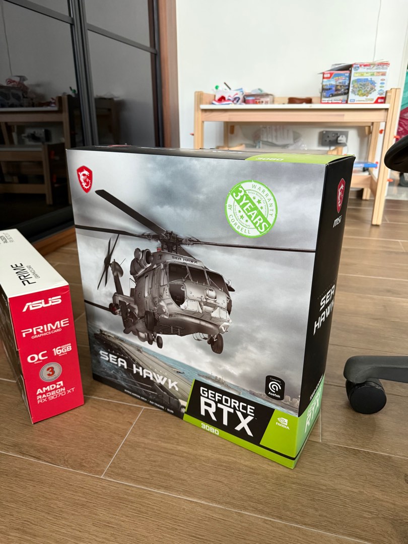 MSI Sea Hawk 3080, Computers & Tech, Parts & Accessories, Computer Parts on Carousell