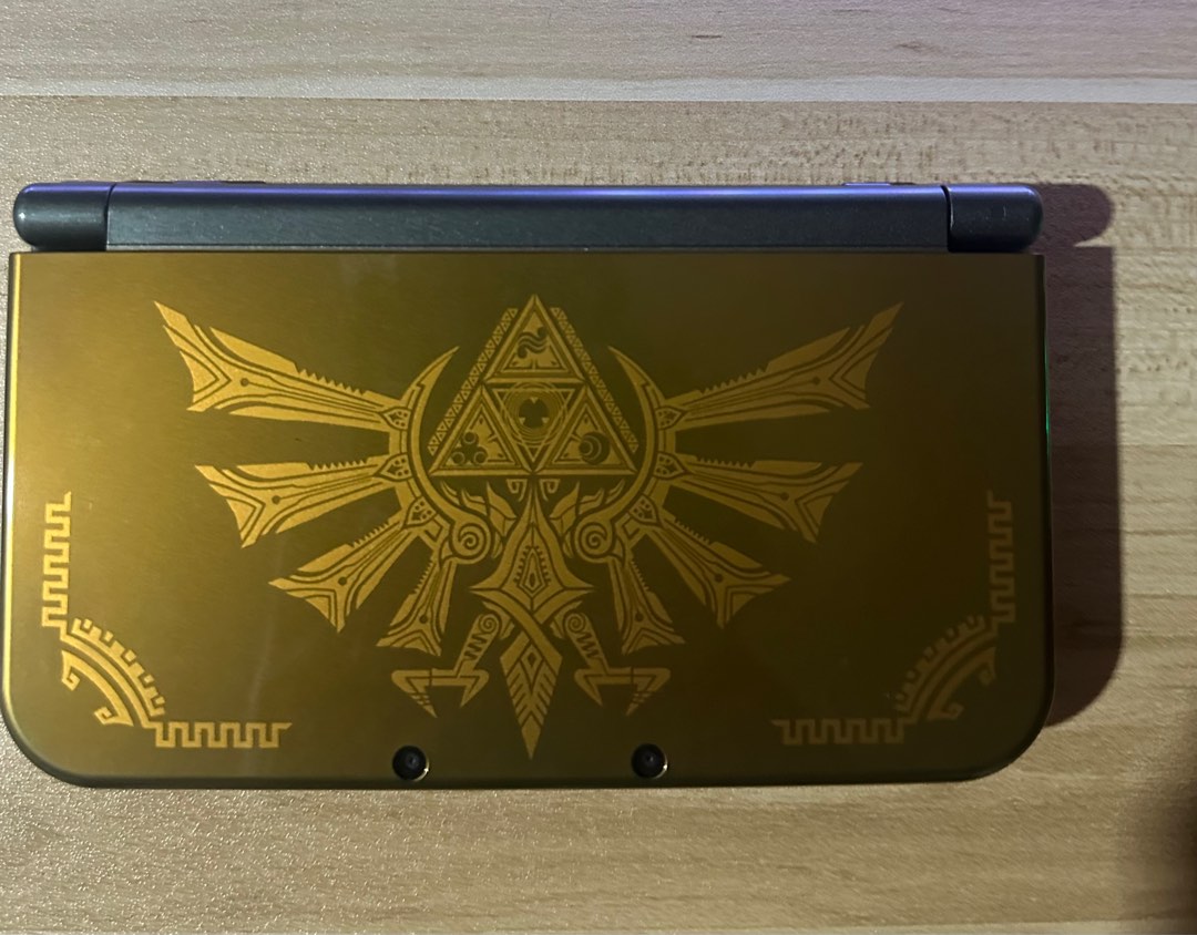 PRICE FIRM New 3ds XL Hyrule Edition with Issue, Video Gaming, Video ...