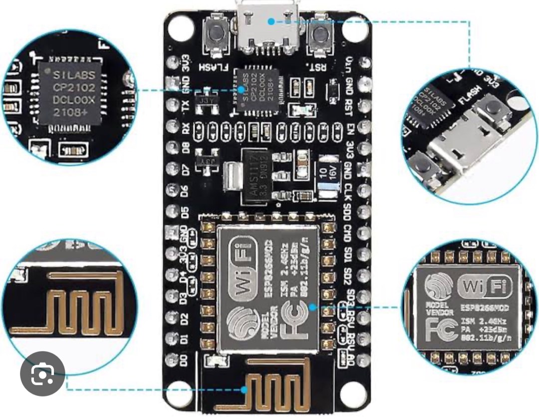 NodeMCU ESP8266 ESP12 CH340 IOT wireless Arduino V3 Original 100%, Jasa ...