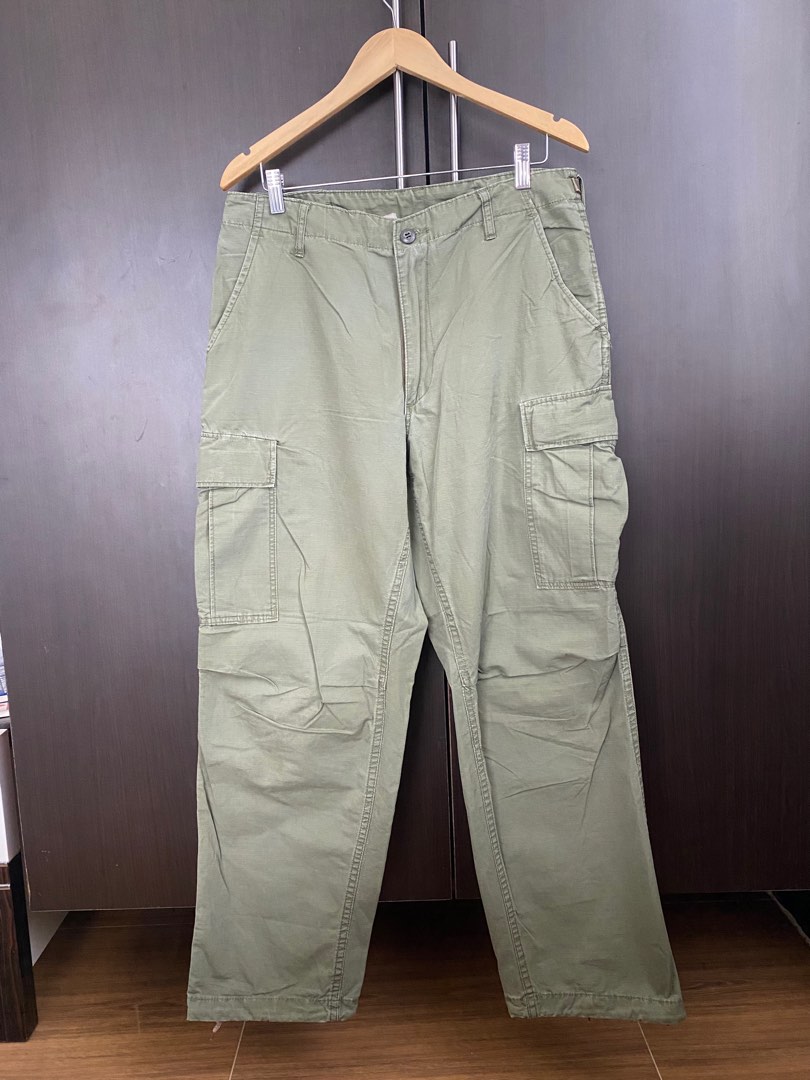 OG 107 US Army Cargo Cotton Poplin Ripstop, Men's Fashion, Bottoms ...