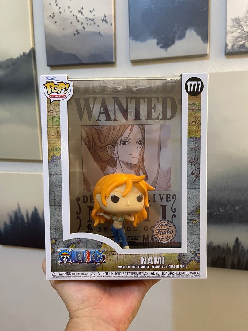 One Piece - Nami WANTED Poster Funko Pop! Covers, Hobbies & Toys, Toys ...