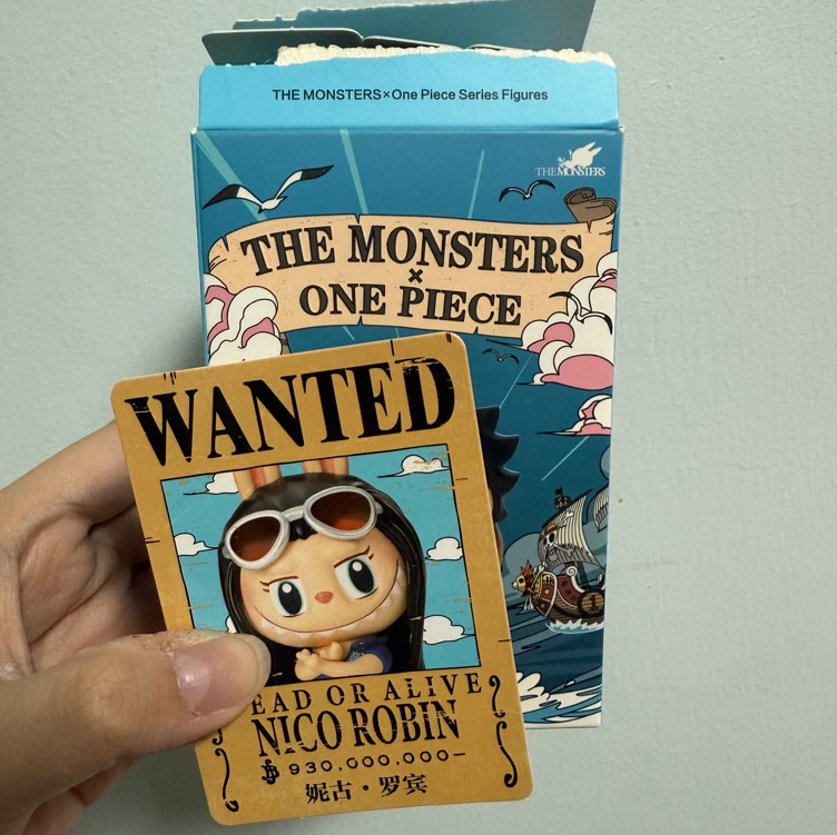 One piece (OP) x Labubu (LBB) - Nico Robin (BNIF), Hobbies & Toys ...