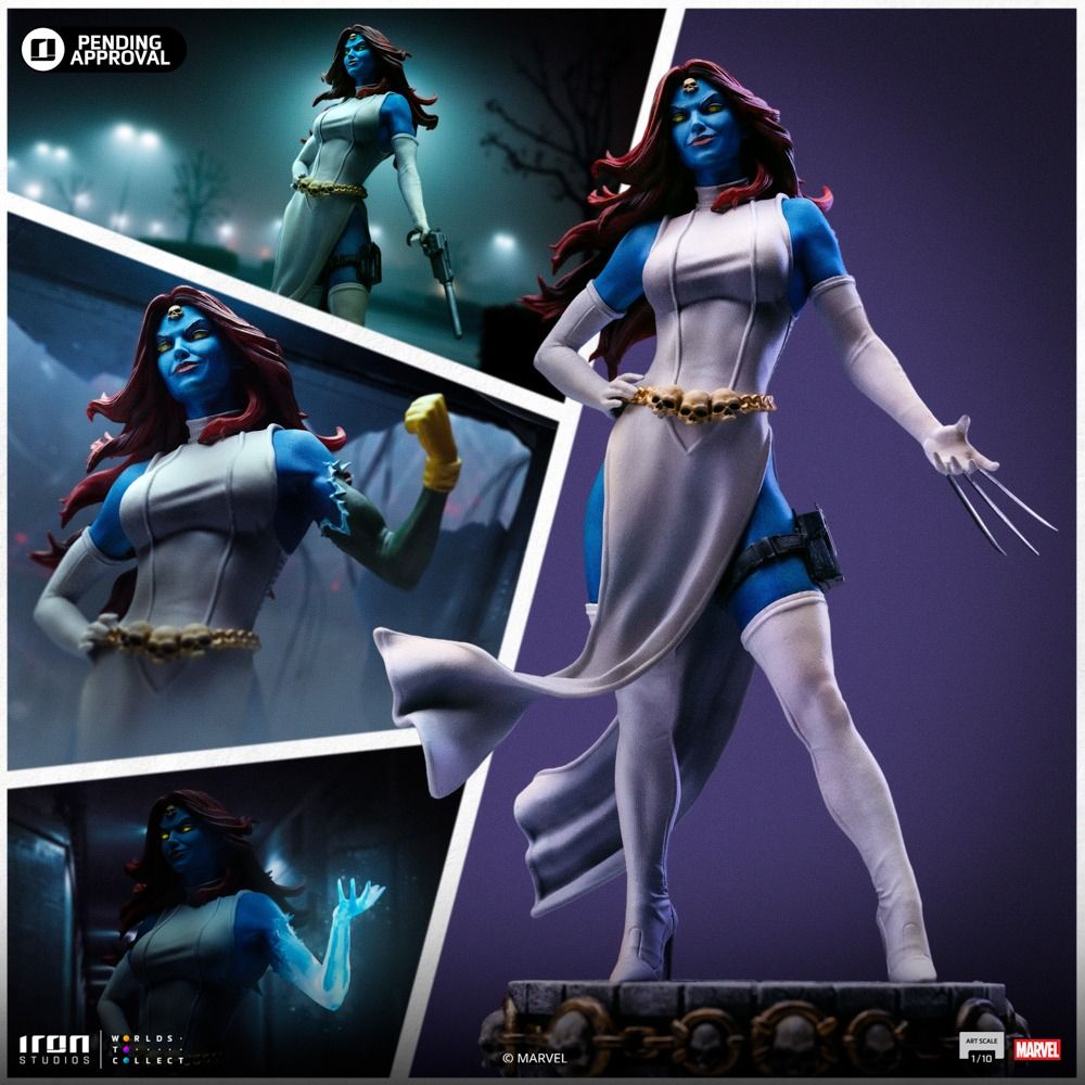 [PO] Iron Studios Mystique - Marvel Comics - Art Scale 1/10 Statue ...