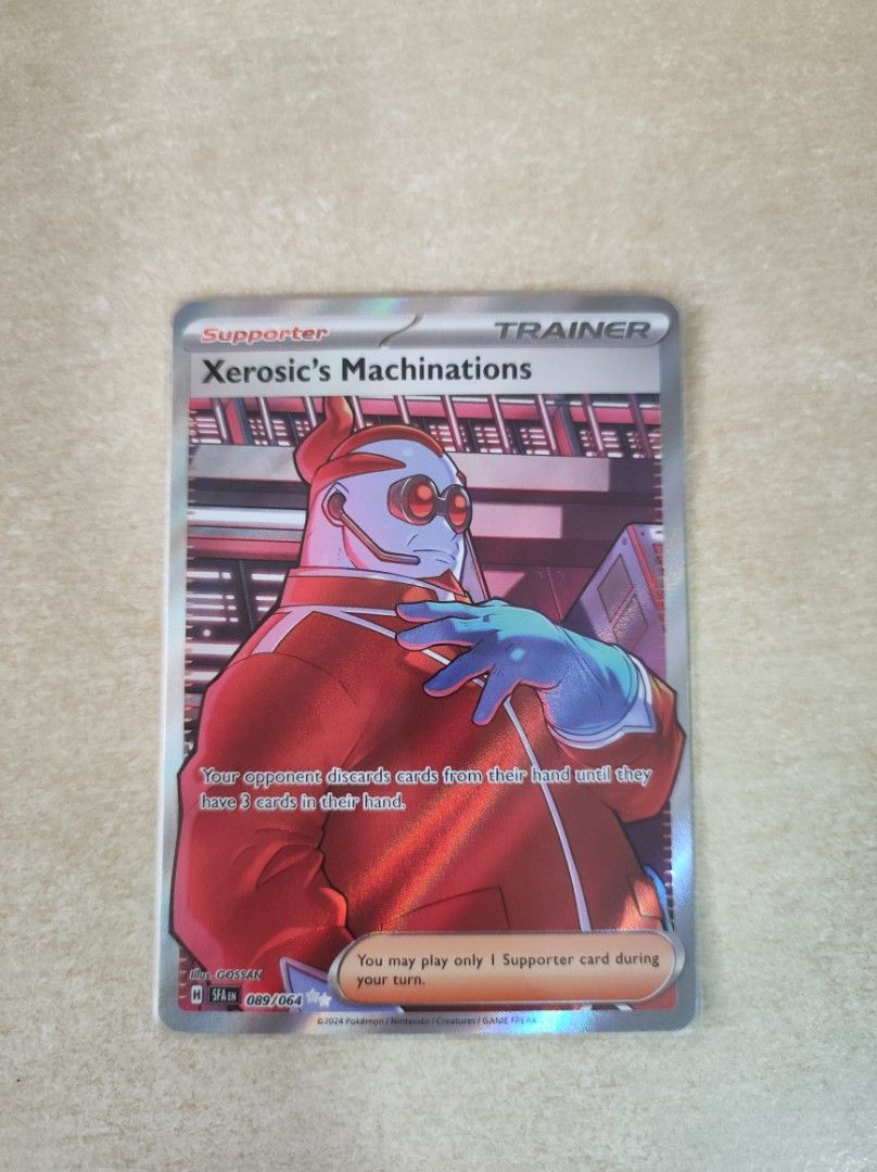Pokemon TCG Shrouded Fable - Xerosic's Machinations (Full Art), Hobbies ...