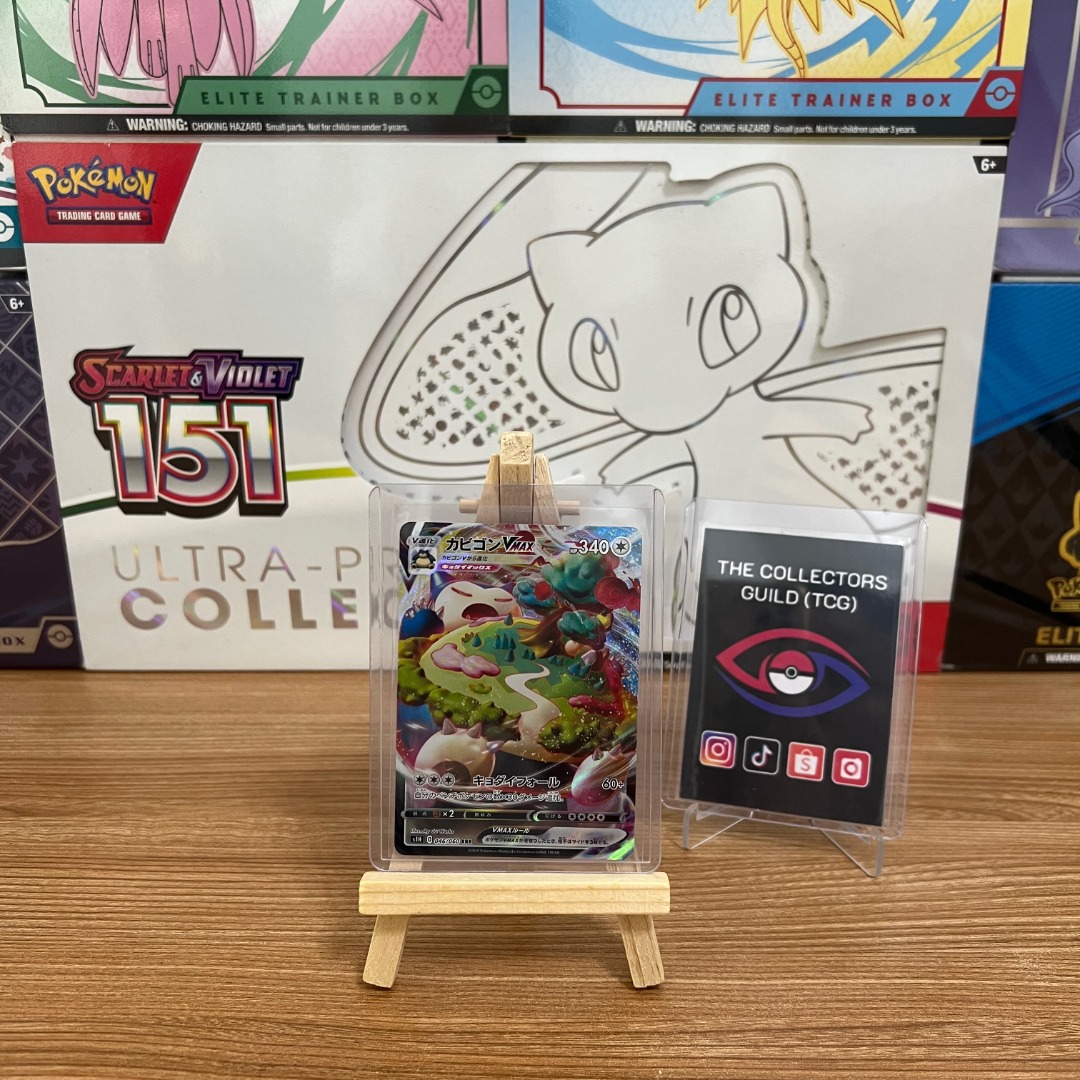 Pokemon TCG Snorlax VMAX Shield RRR 046/060 JP, Hobbies & Toys, Toys & Games on Carousell