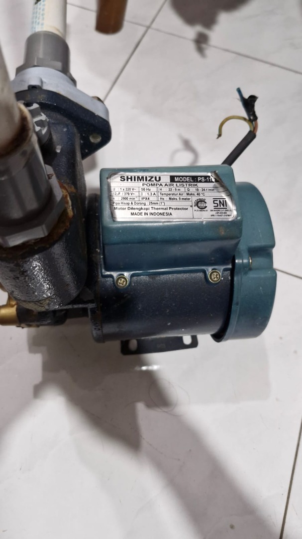 Pompa Shimizu PS 116 BIT Pompa Pendorong Sumur Dangkal, Elektronik ...