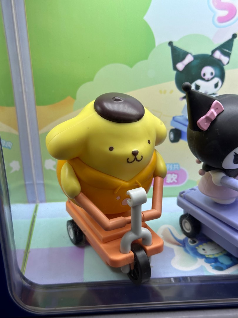 Pompompurin Scooter Figurine, Hobbies & Toys, Toys & Games on Carousell