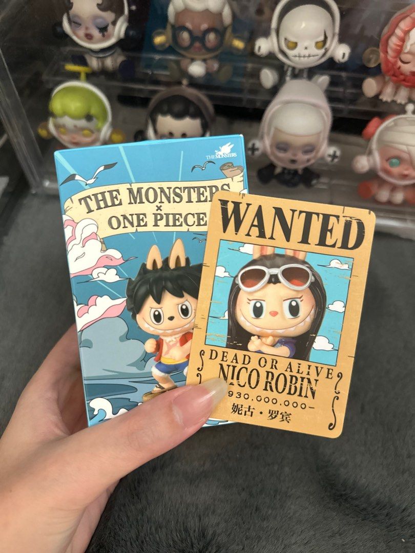 Popmart labubu one piece robin, Hobbies & Toys, Toys & Games on Carousell
