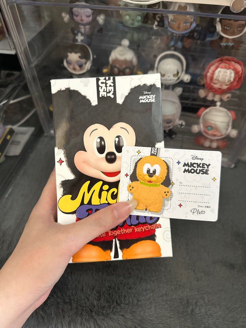 Popmart mickey pluto, Hobbies & Toys, Toys & Games on Carousell