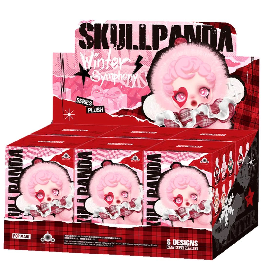 popmart skullpanda winter symphony series plush pendant full sealed ...