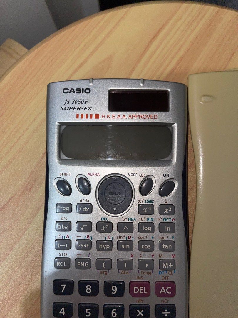 不議價，限觀塘面交，有post就有貨，casio fx-3650 計數機 dse calculator 卡西歐 卡西欧 計算機 多功能科學函數 ...