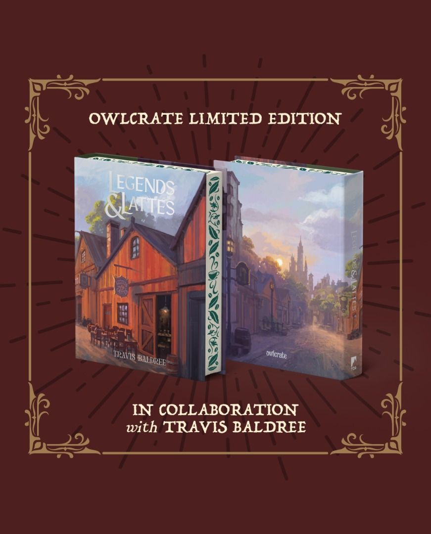 [PRE-ORDER] Owlcrate Legends & Lattes and Bookshops & Bonedust by ...