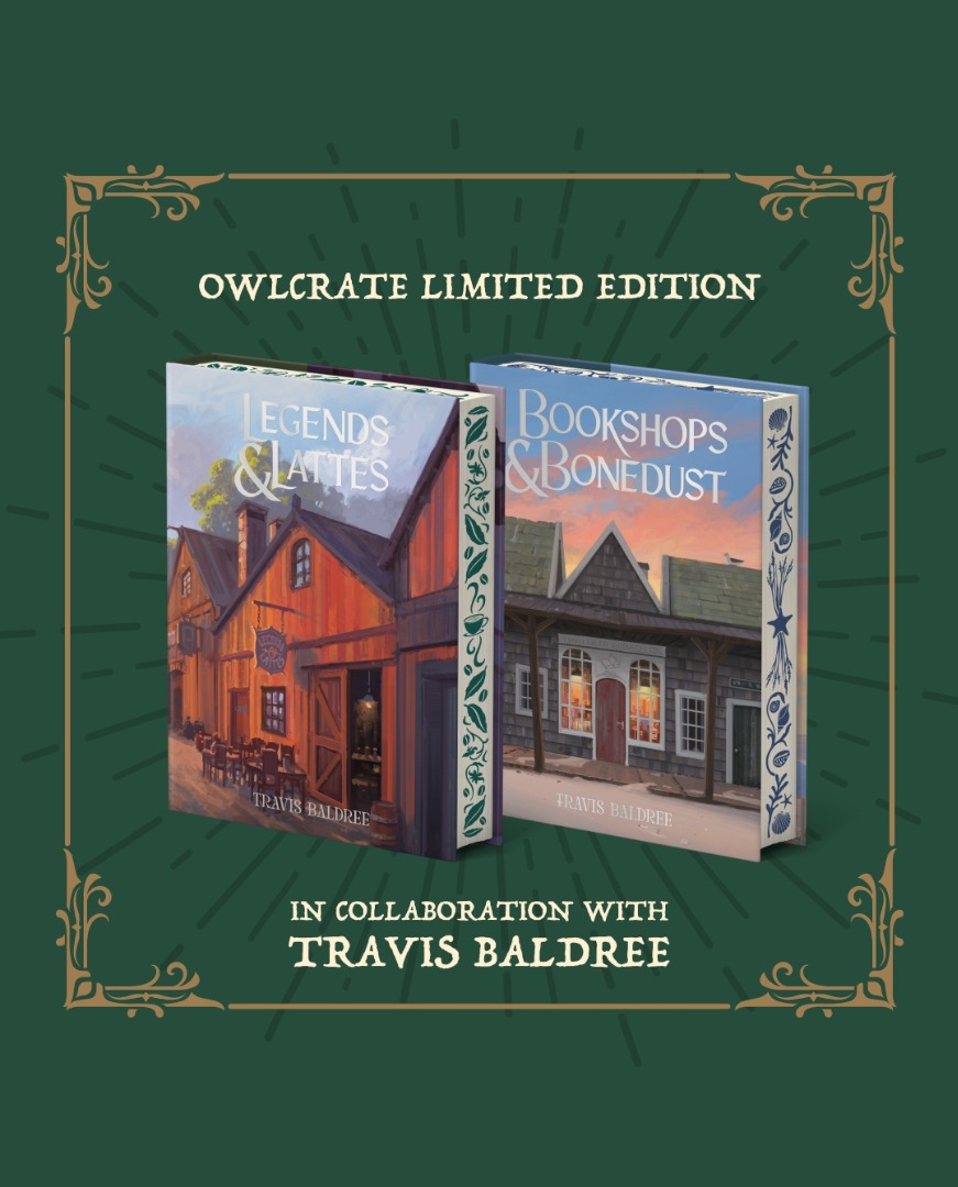 [PRE-ORDER] Owlcrate Legends & Lattes and Bookshops & Bonedust by ...