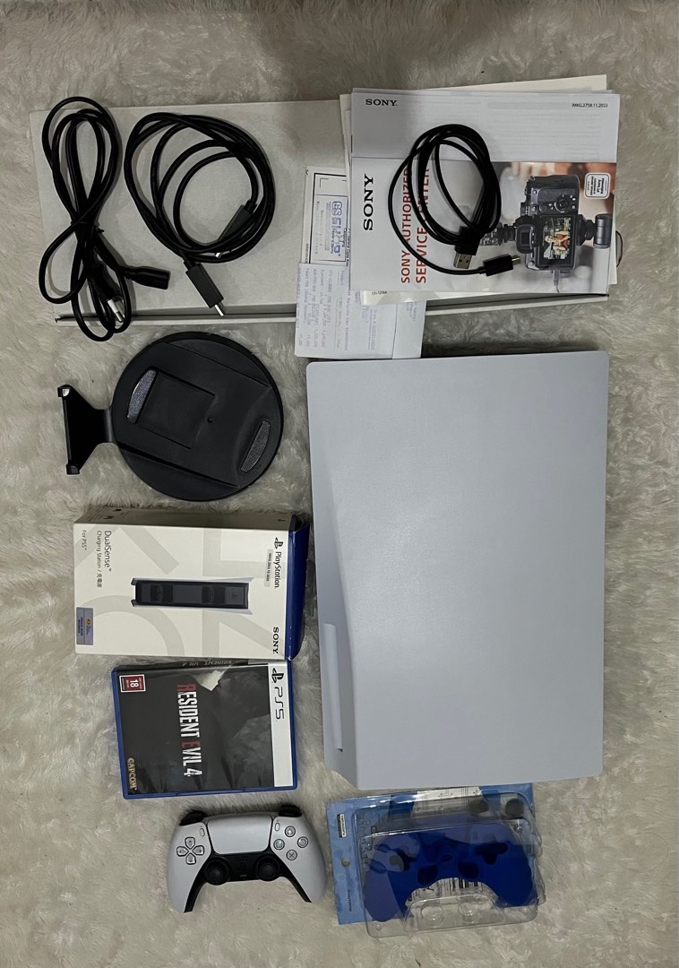 Ps5 fat seri 12 fullset 1tb add on, Video Game, Konsol di Carousell