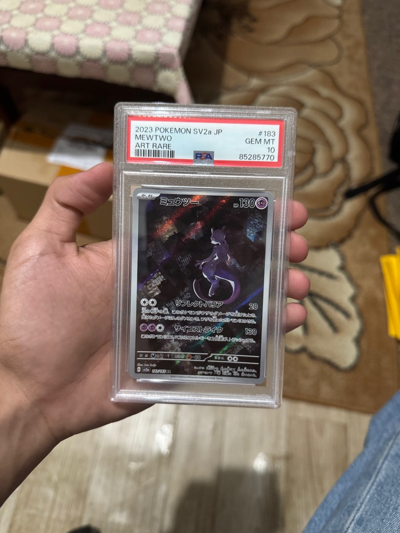 PSA 10 Mewtwo AR - Pokemon Japanese 151, Hobbies & Toys, Toys & Games ...