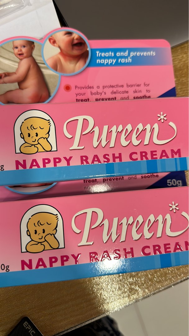 Pureen Nappy Cream, Babies & Kids, Bathing & Changing, Other Baby ...