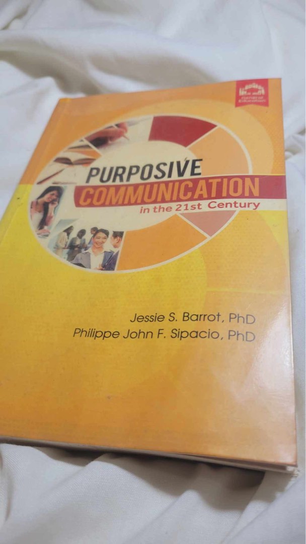 Purposive Communication in the 21st Century by Barrot and Sipacio ...