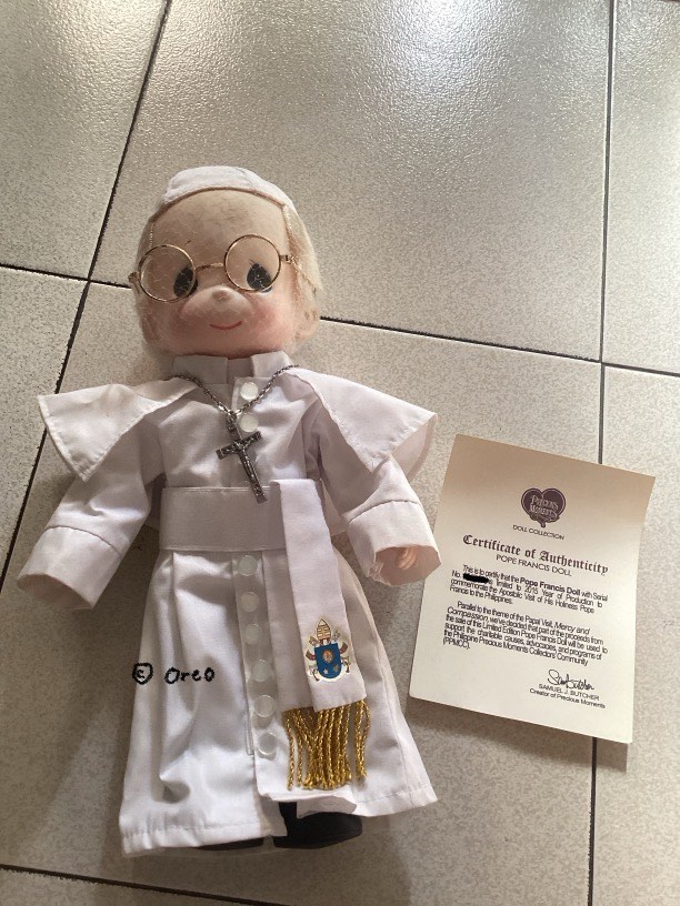 Rare Precious Moments Pope Francis Doll, Hobbies & Toys, Memorabilia ...
